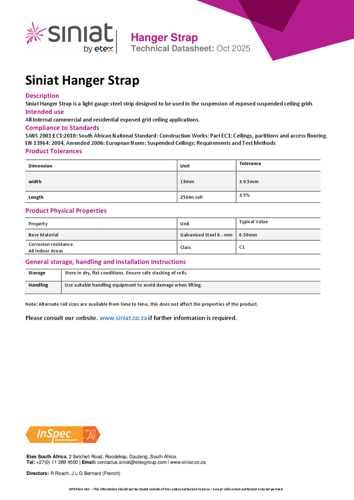 Documentation - Siniat