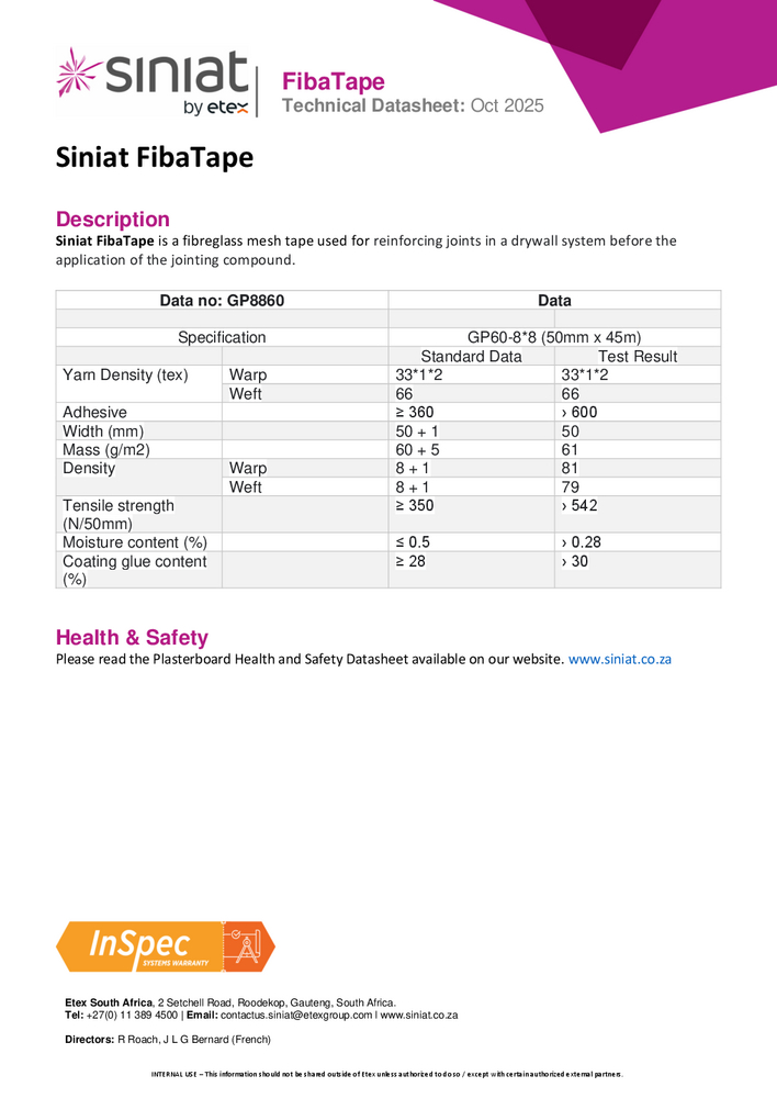 Documentation - Siniat